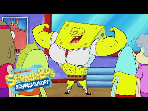 SpongeBob Schwammkopf – Schlau Klein Oho (Offizielles Musikvideo) | Shirin David - Bauch Beine Po