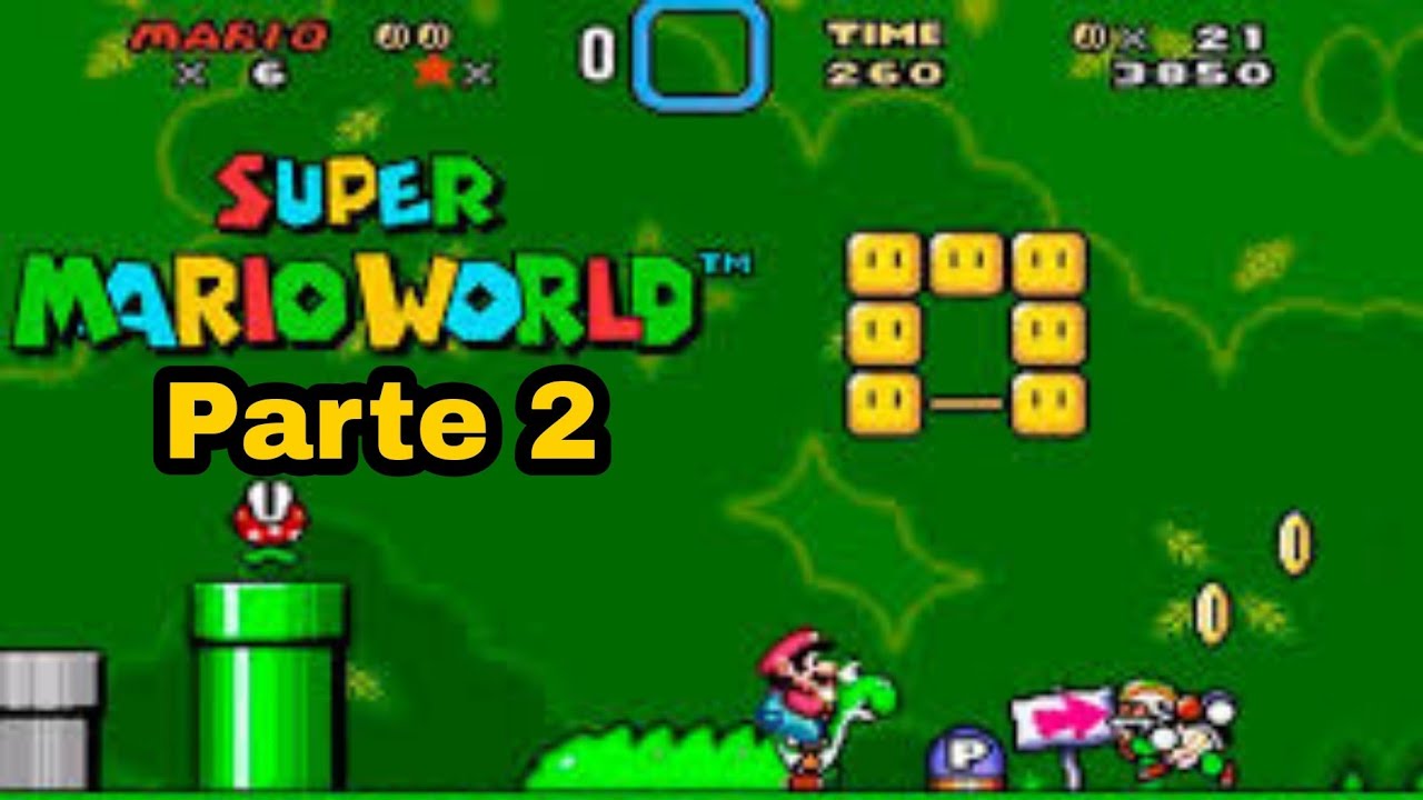 Super Mario World Super Nintendo Classic Mini Parte 2 - YouTube