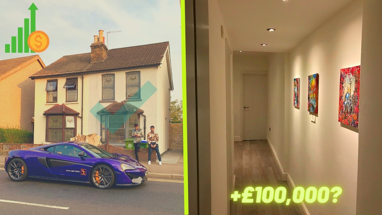 MY FIRST PROPERTY FLIP! HOUSE RENOVATION TOUR | PROPERTY DEVELOPMENT UK ...