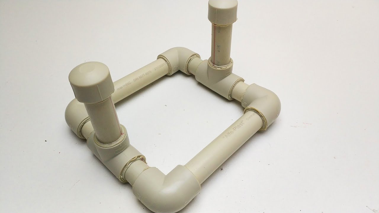 Useful homemade product in 5 minutes from PVC pipes - YouTube