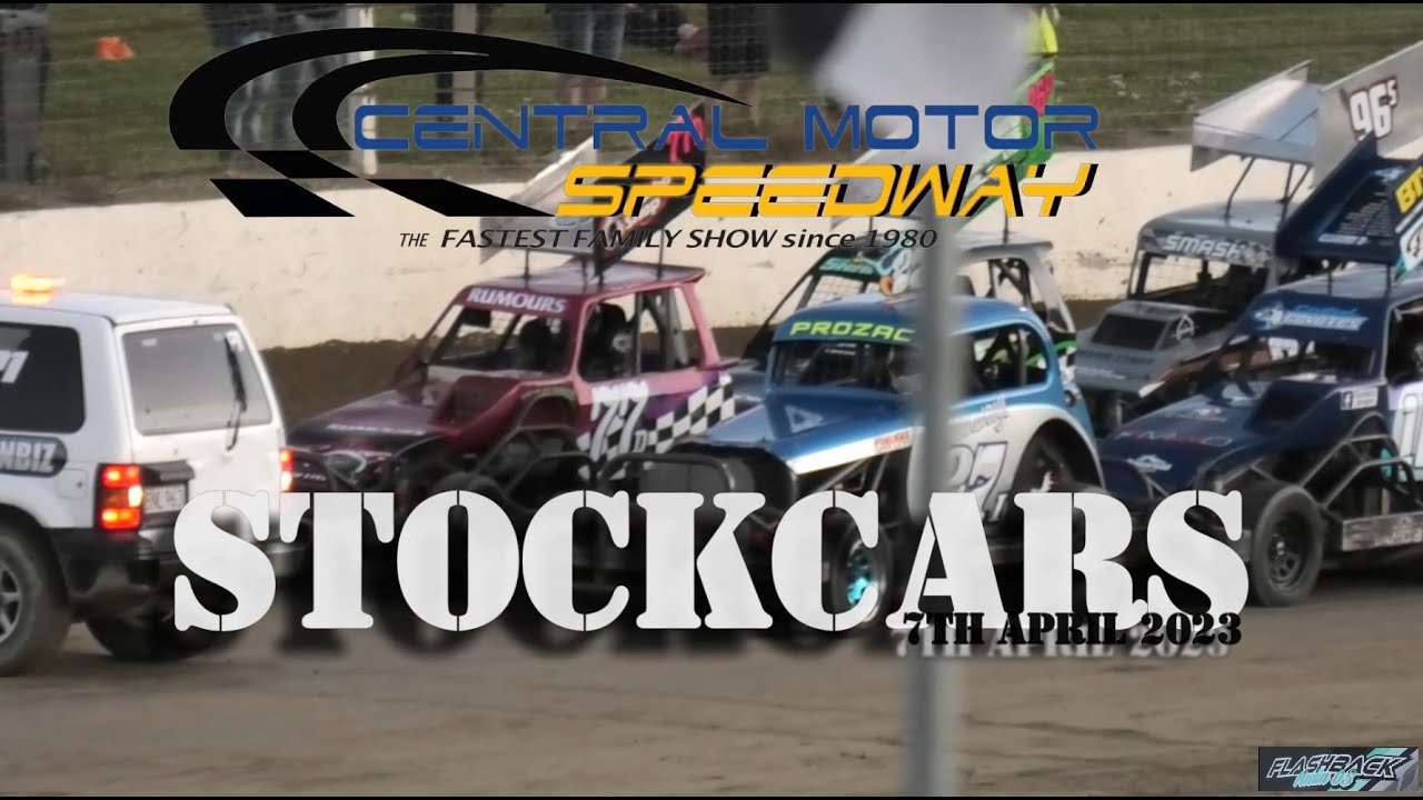STOCKCARS, Central Motor Speedway. April 2023 - YouTube