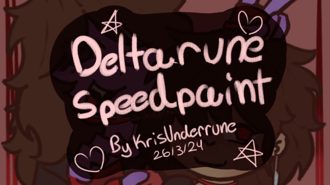 Deltarune Speedpaint || "emo!" - YouTube