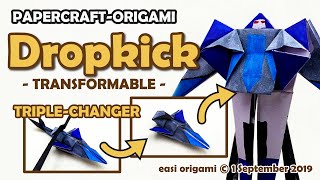 Derpy Papercraft Folding Panther Head 3D Papercraft Kit Animal Wall