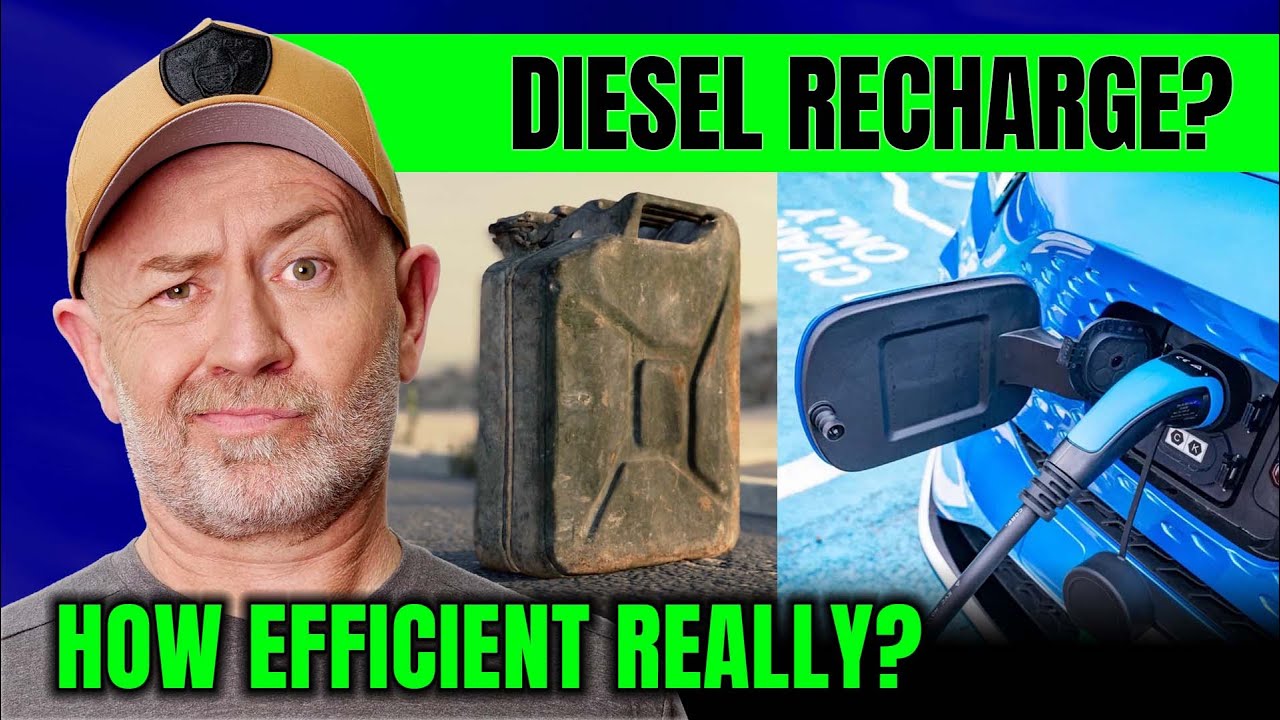 How efficient? Recharging EVs with diesel generators | Auto Expert John ...