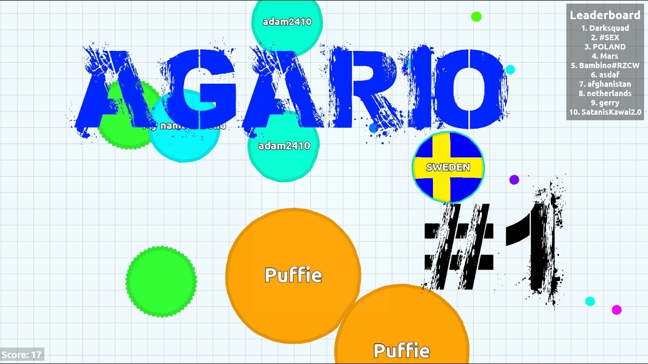 AGARIO #1 - UK RULES THE WAVES!!! WELL KINDA!! - YouTube