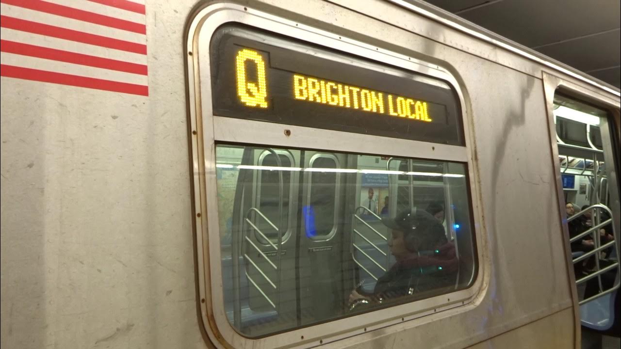 NYC Subway: 96th Street-2nd Avenue-bound R160 (Q) Entering & Leaving 72nd Street (Revised) - YouTube
