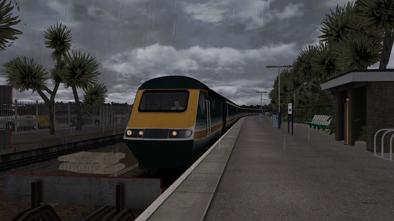 Train Simulator 2018, Driving HST on Atlantic Coast Line - YouTube