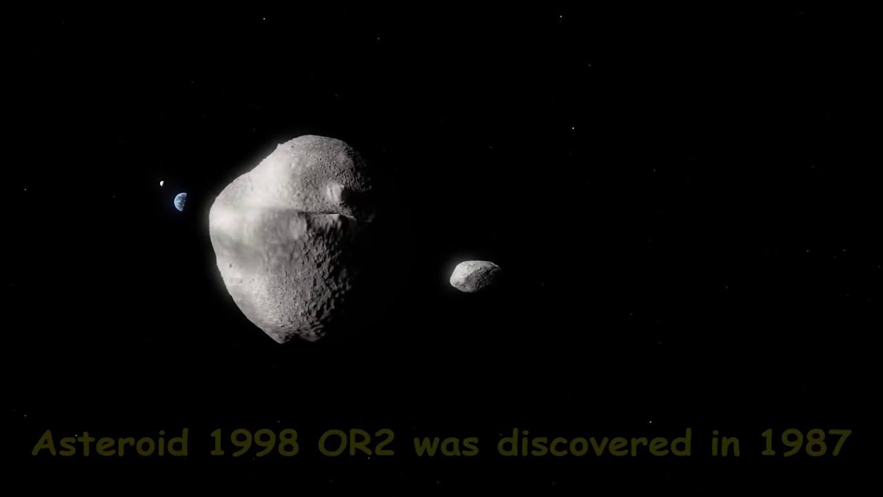 1998 OR2. 4KM wide asteroid approaching earth! - YouTube