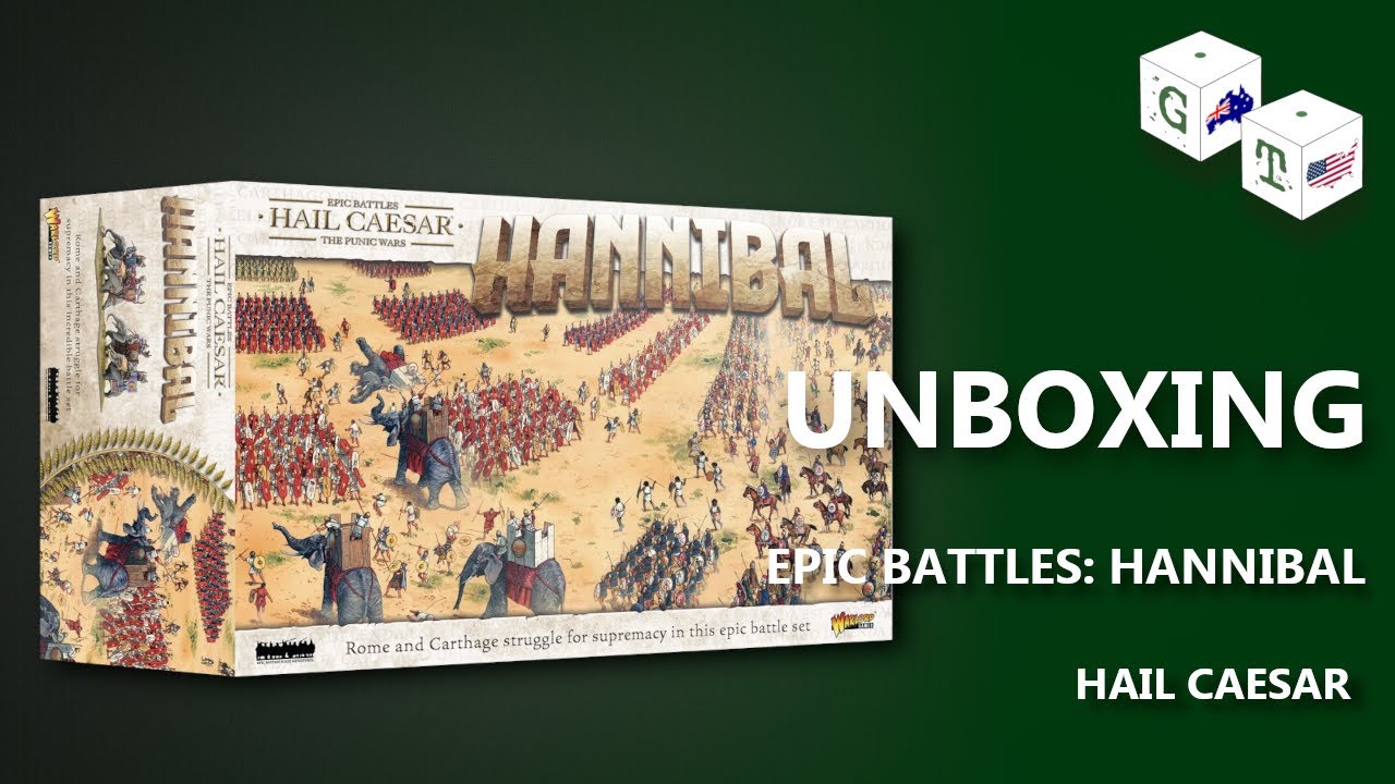 Epic Battles "Hail Caesar" by Warlord Games | UNBOXING - YouTube