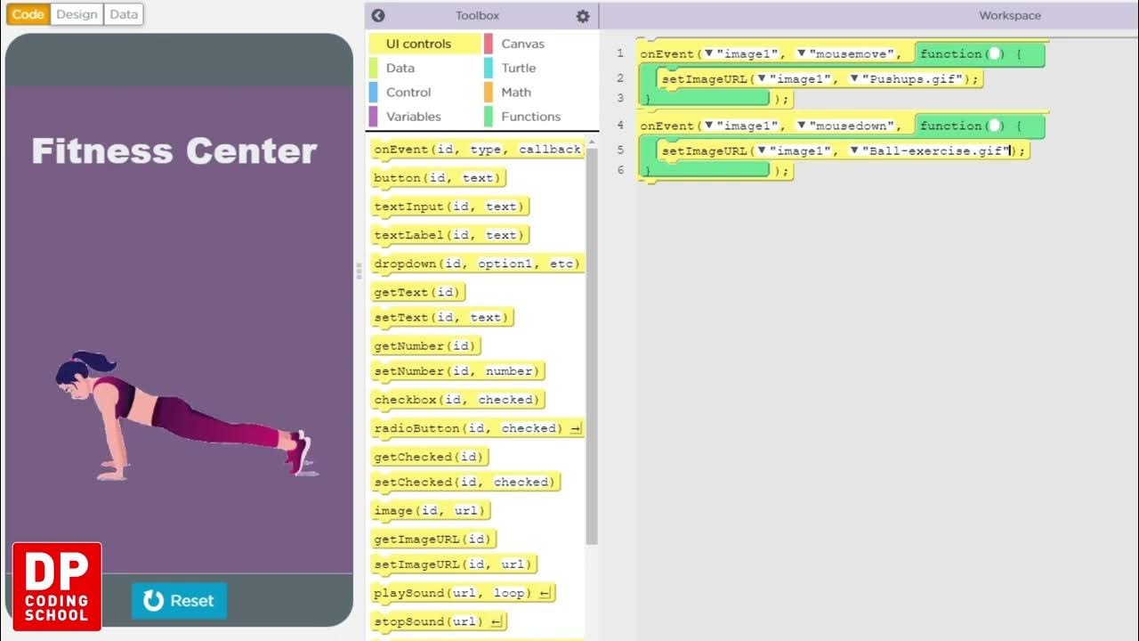 Fitness center lesson coding step 1|Fitness center පාඩම code කිරීම ...