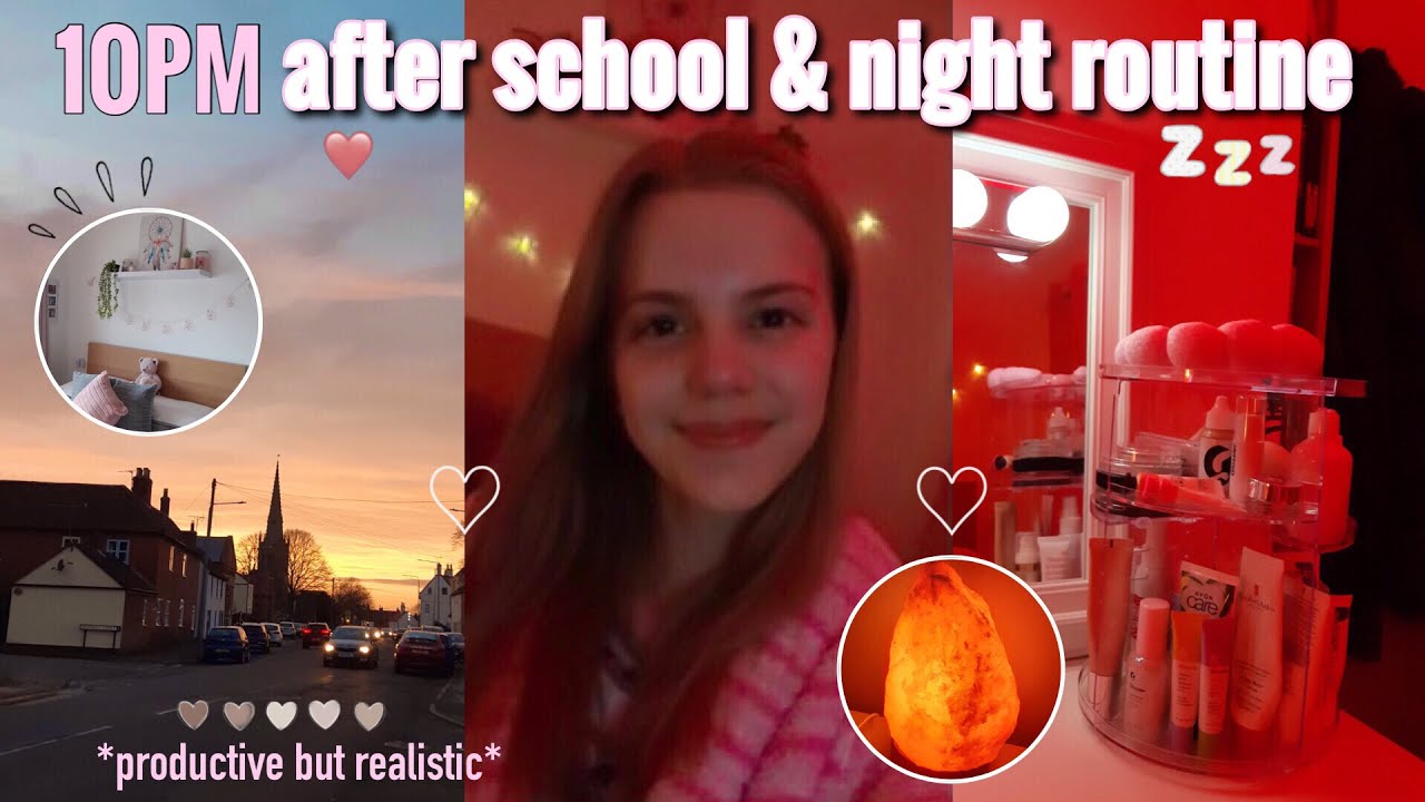 PRODUCTIVE afterschool & night routine | winter edition - YouTube