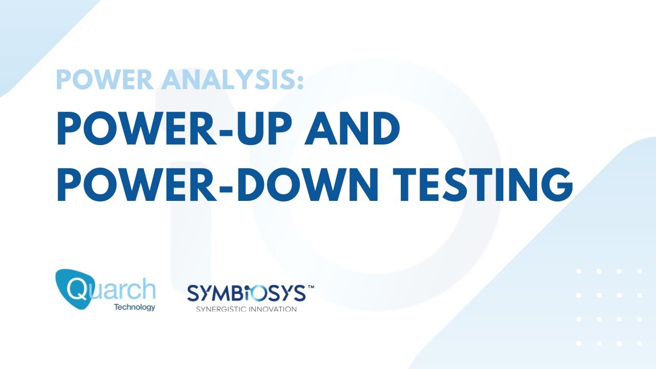 Power Up and Power Down Testing | Quarch - YouTube