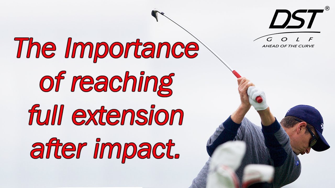 DST Golf | Full extension post impact (The tech used by Pro's such as ...