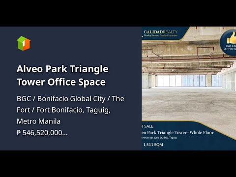 Alveo Park Triangle Tower Office Space - YouTube