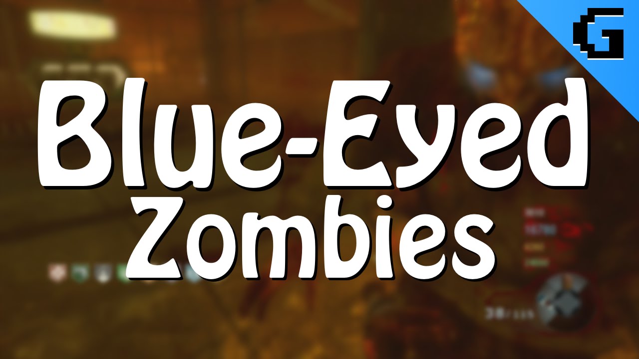 BLUE ZOMBIE EYES IN MOON | Goody27Modz - YouTube