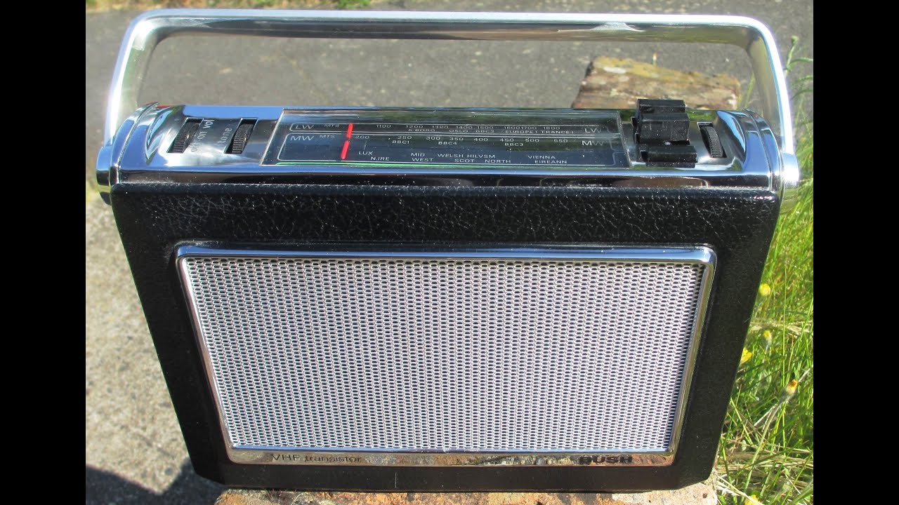 1974 Bush VTR330 3 band AM/FM transistor radio - YouTube