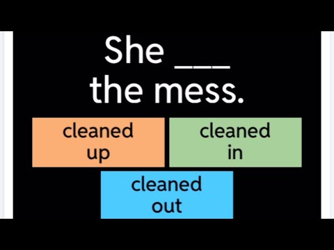 Phrasal Verbs Quiz | Can You Use Them Correctly in a Sentence? | Wordwall Quiz Game