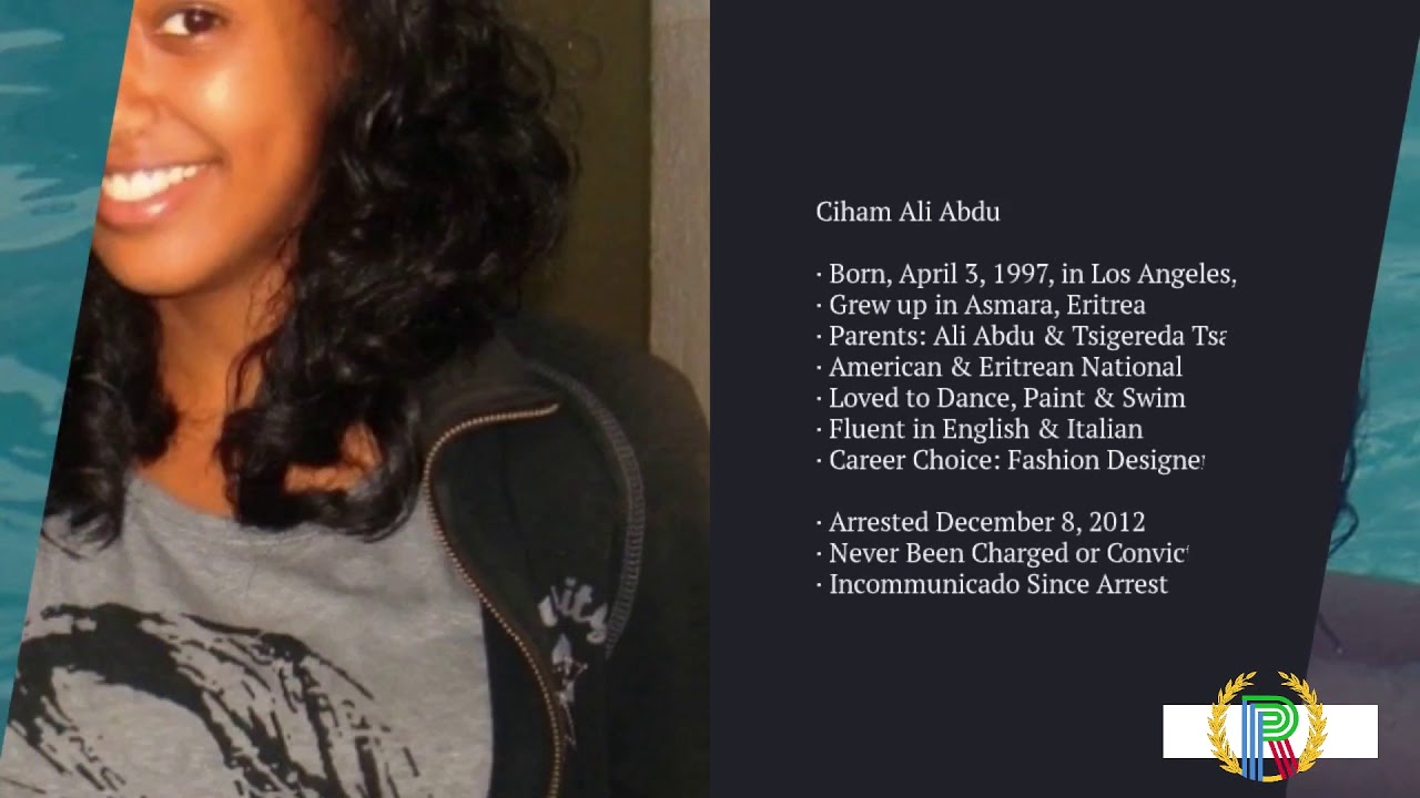 The Story of #Ciham Ali Abdu by #ReclaimEritrea. #Eritrea #Eritrean ...