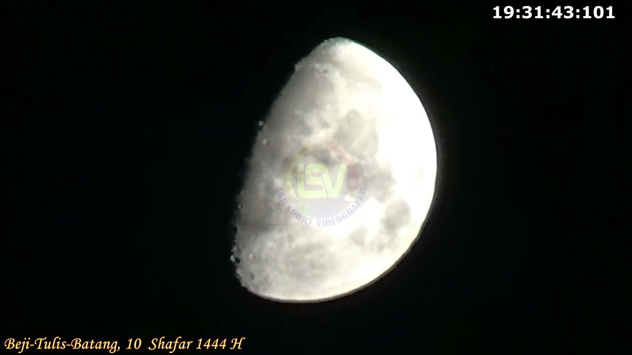 PENAMPAKAN BULAN || 10 SHAFAR 1444 H - YouTube