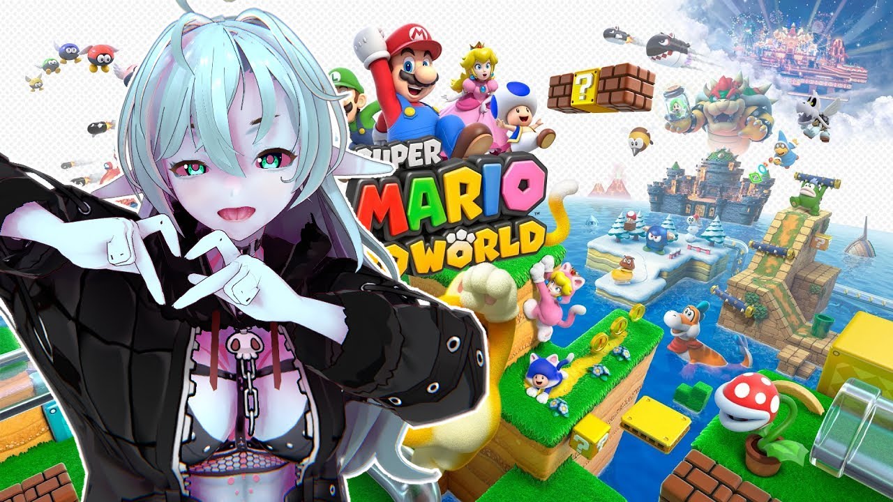 VTUBER | MARIO 3D WORLD HASTA EL FINAL - YouTube