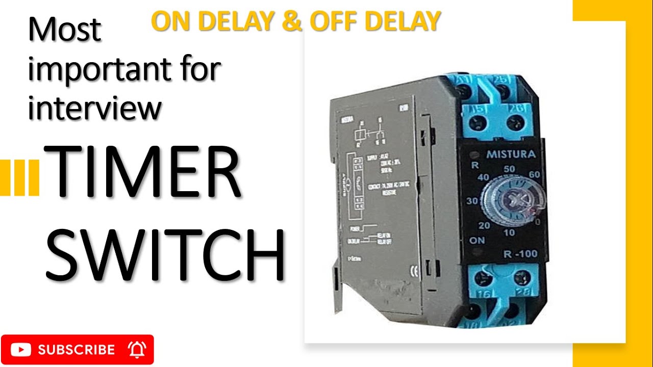 TIMER क्या होता है || TIMER मैं ON DEALY & OFF DEALY क्या होता हैं ...