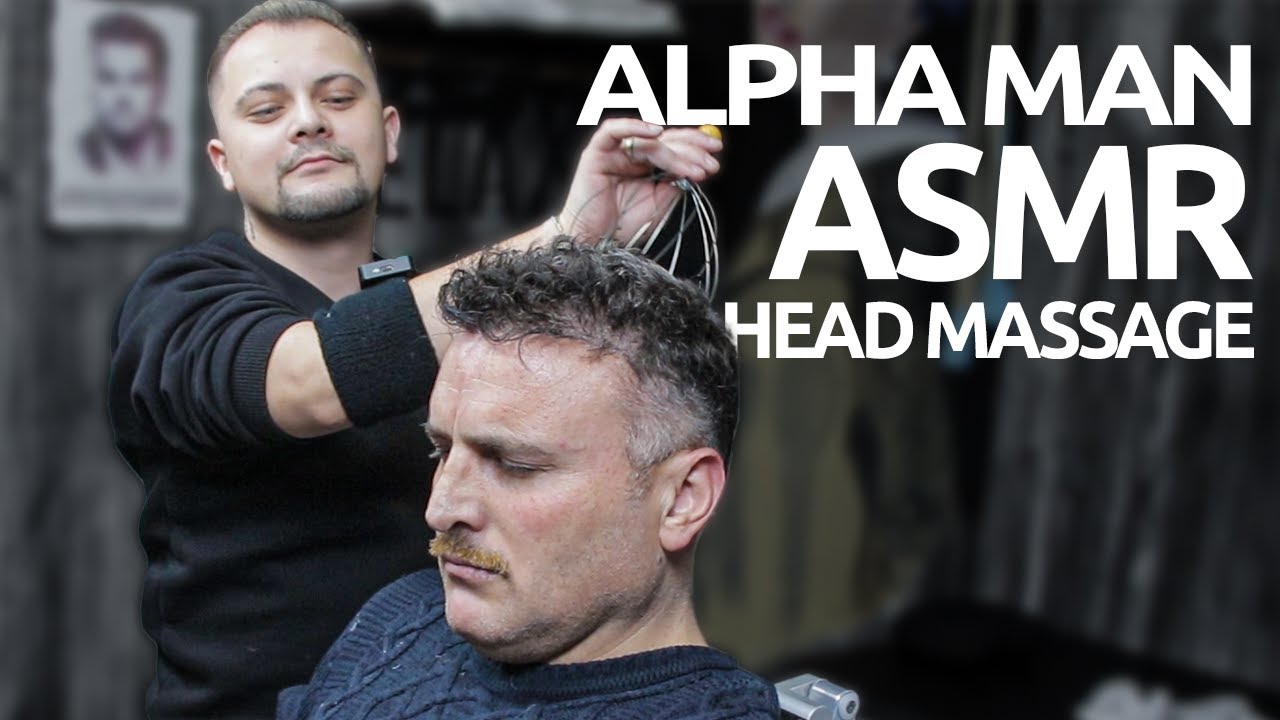 ASMR Sleep Massage For Alpha Man In Barber Shop - YouTube