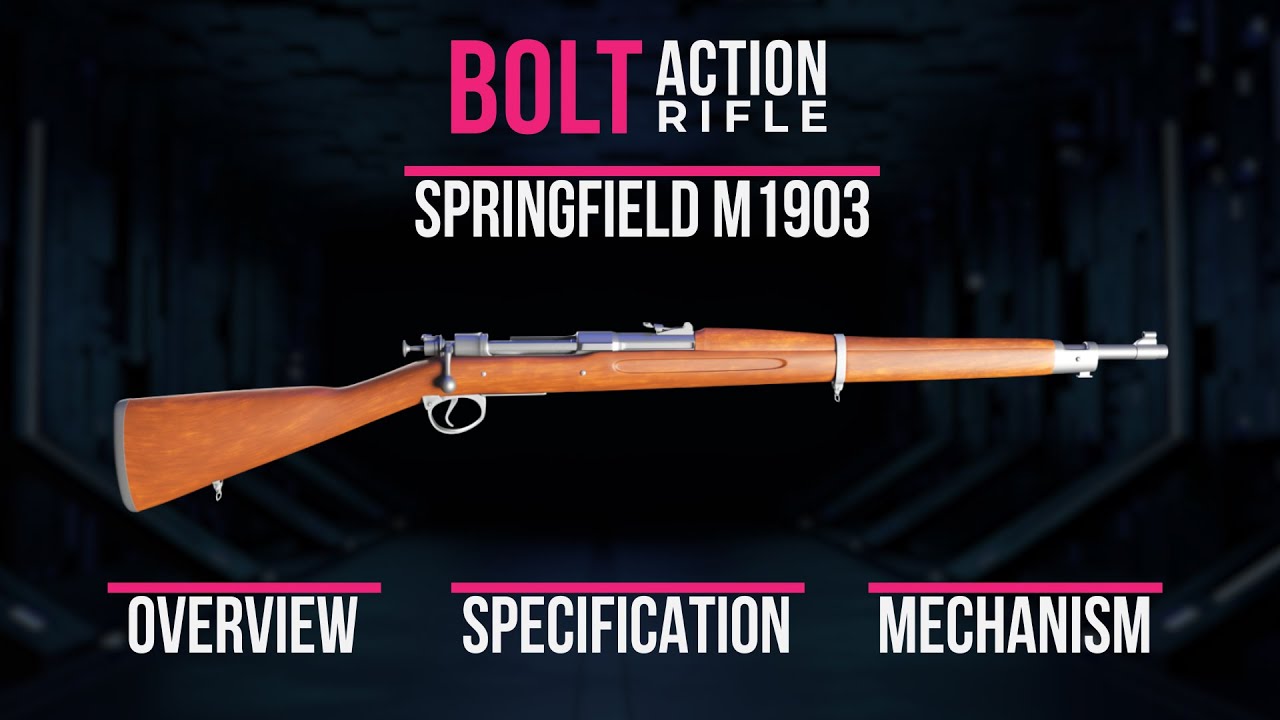 How it Works American Bolt Action Rifle Springfield M1903 - YouTube