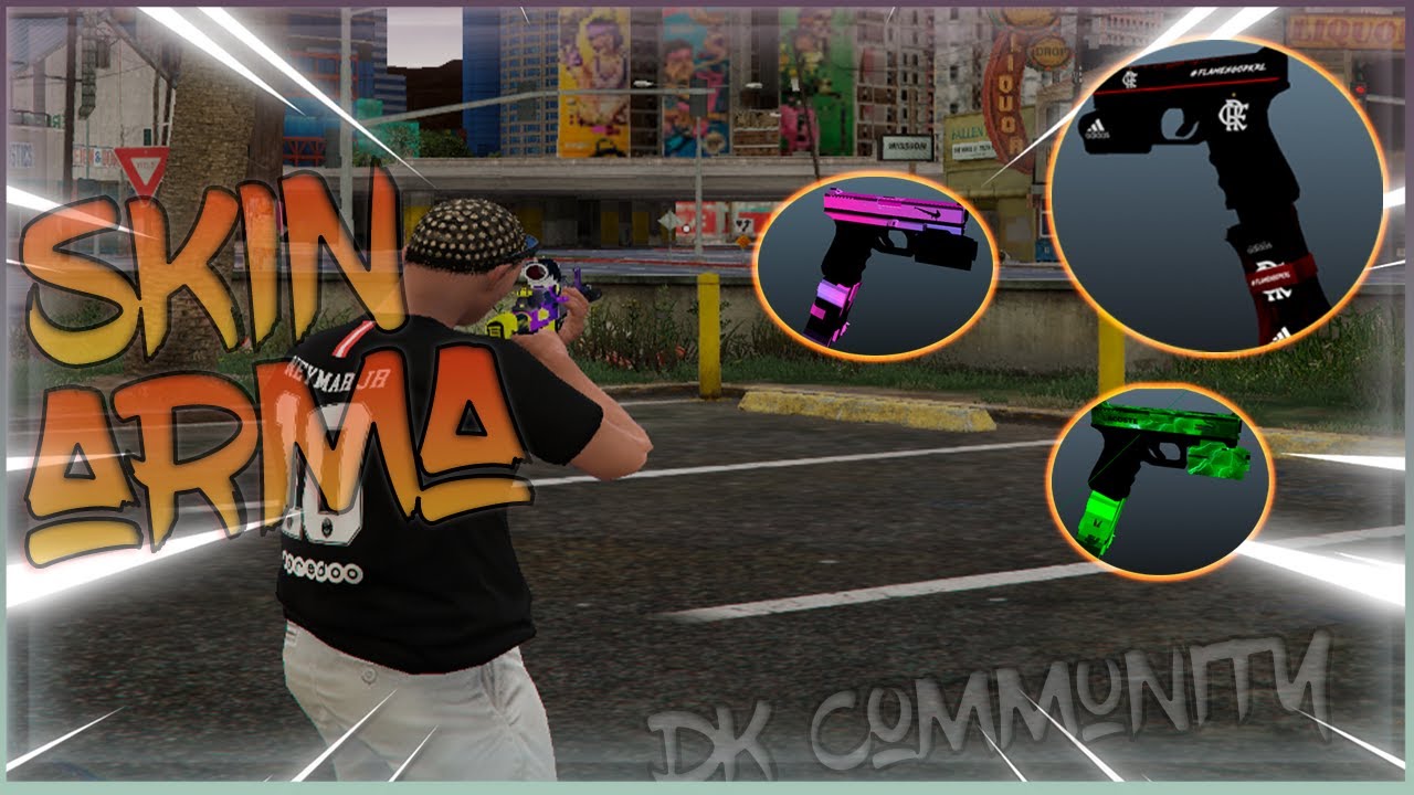 COMO COLOCA SKIN DE ARMA NO FIVEM - ATUALIZADO 2024 - YouTube
