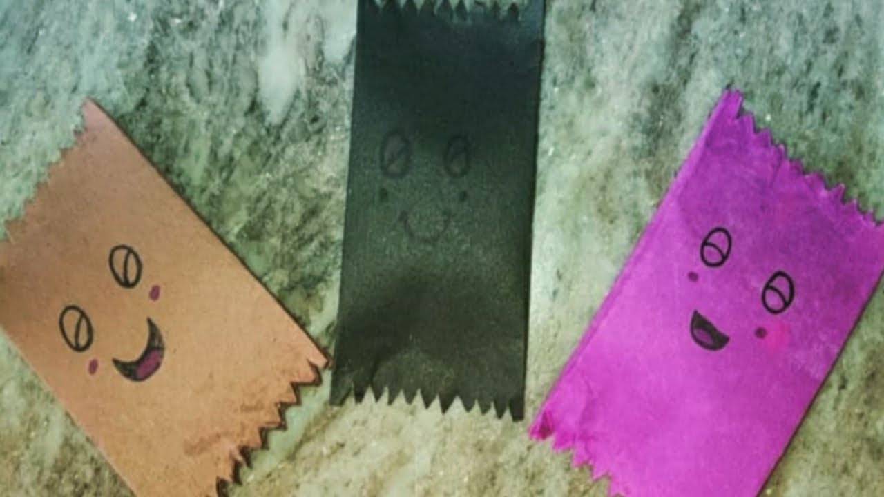 Chocolate Paper Crafts | Origami Paper Crafts - YouTube