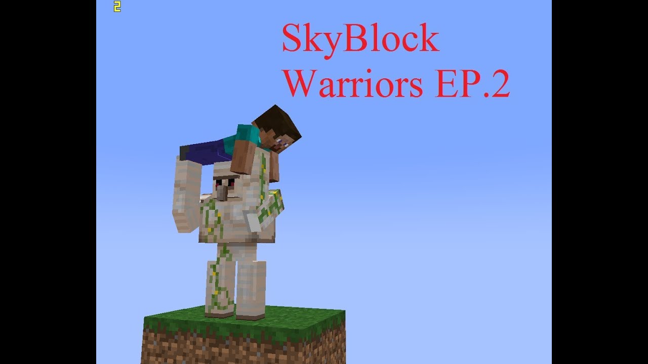 Minecraft SkyBlock Warriors ep.2 SLOW-MO KILL! - YouTube