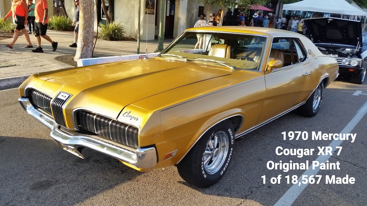 1970 Mercury Cougar XR 7 351 V8 300hp Survivor Original Paint Blue ...