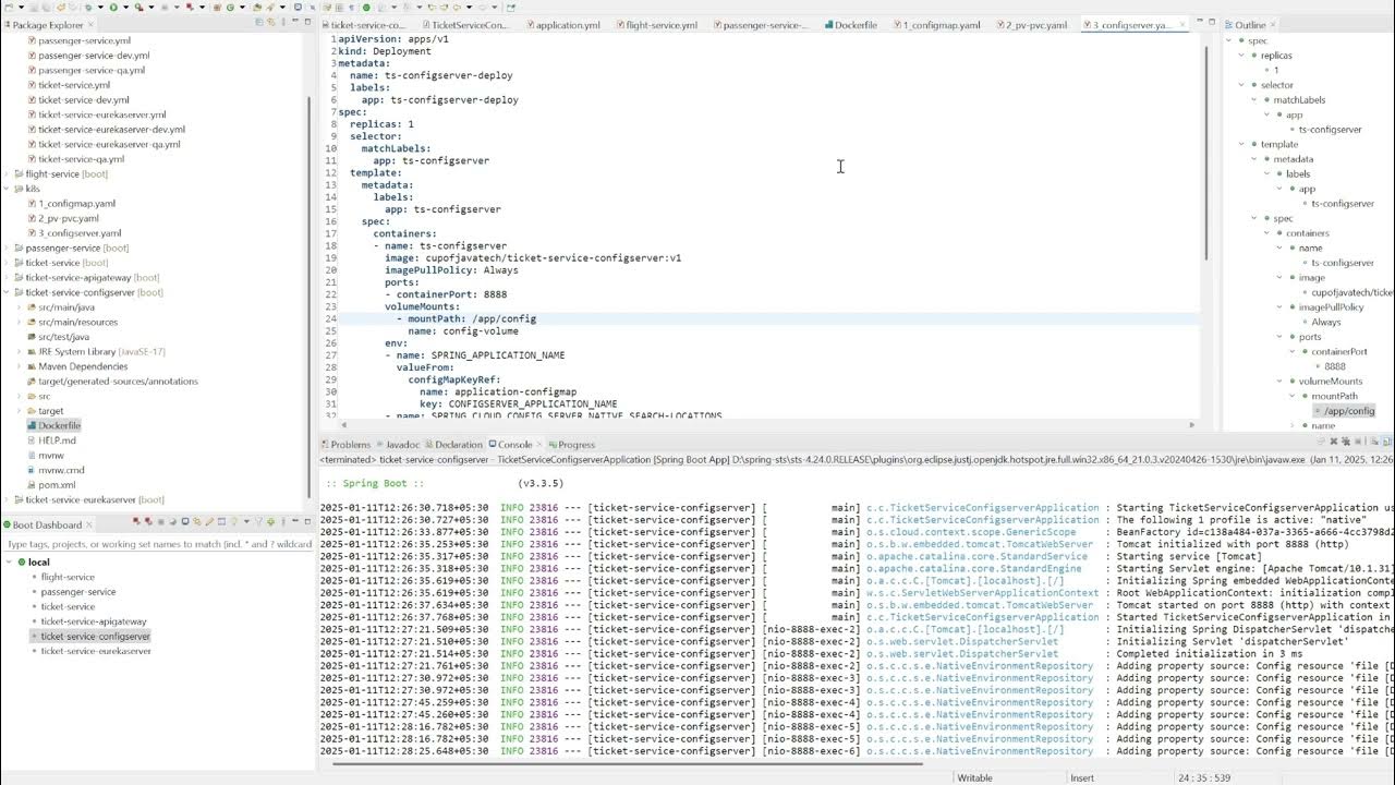Spring Cloud with k8s (2) - Spring Config Server - YouTube