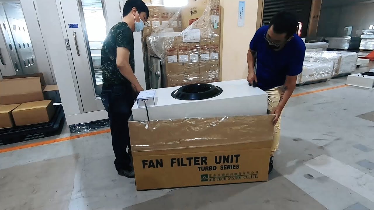 AIRTECH (ATS) Clean booth packing process - YouTube