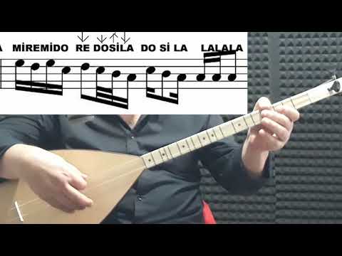 BAĞLAMA KURSU-12 -Uzun İnce Bir Yoldayım (KISA SAP)