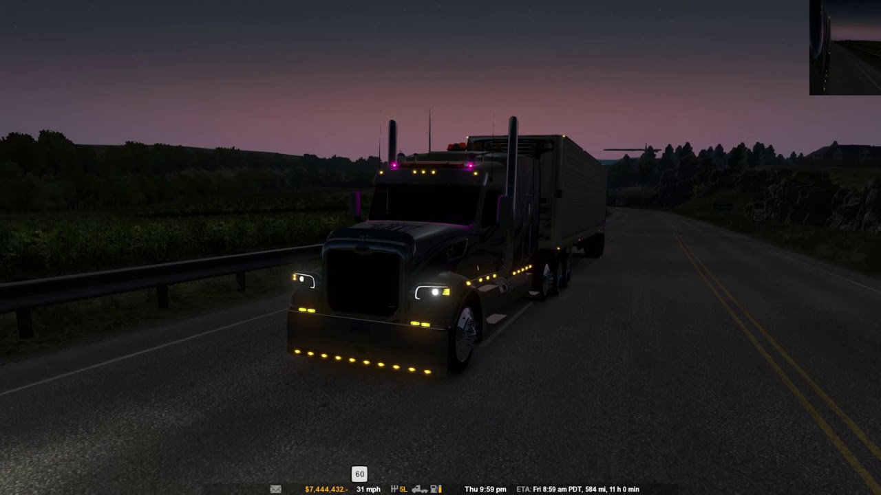 ATS 4k 3840x2160p - live stream 1.35 Direct X11 Experimental Beta ...