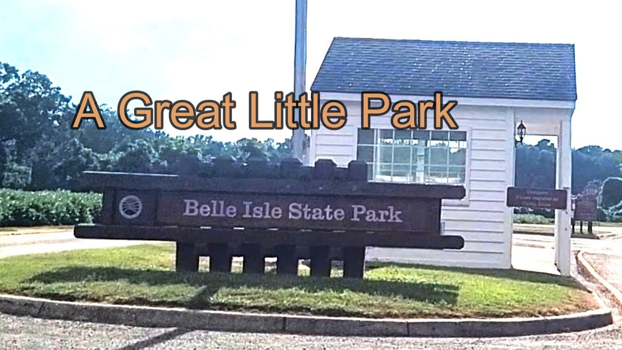 Belle Isle State Park...Great Little Park - YouTube