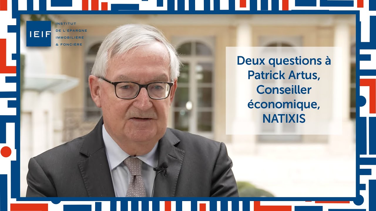 Colloque IEIF - Interview de Patrick Artus, Conseiller économique ...