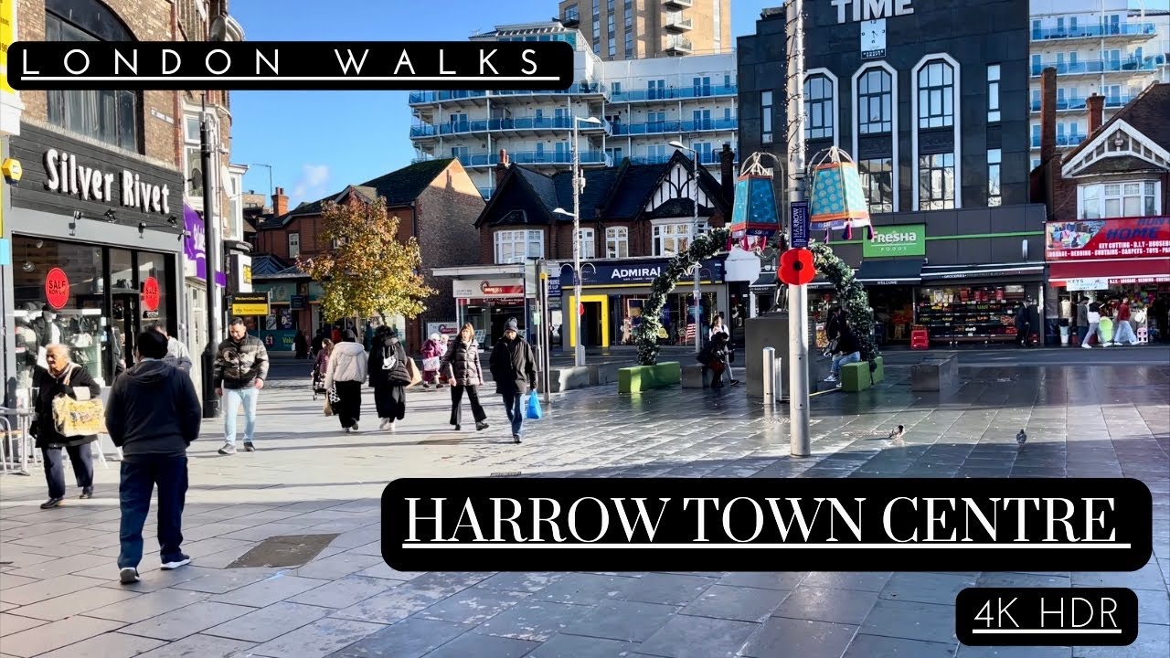 Walking in Harrow Wonderland : Christmas Magic at Harrow Town Centre 🌆 ...