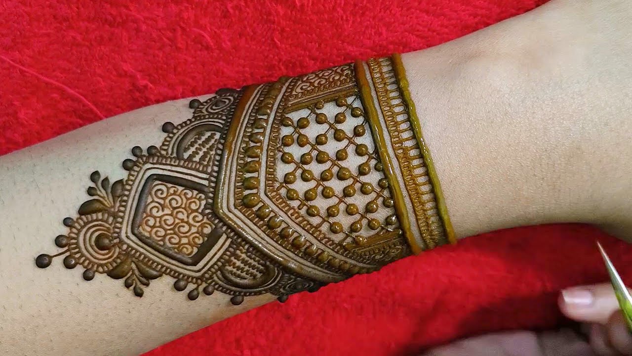 Back hand bridal mehndi design | Wedding special gorgeous henna design ...