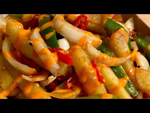Salt & Chilli loaded Fries. - YouTube