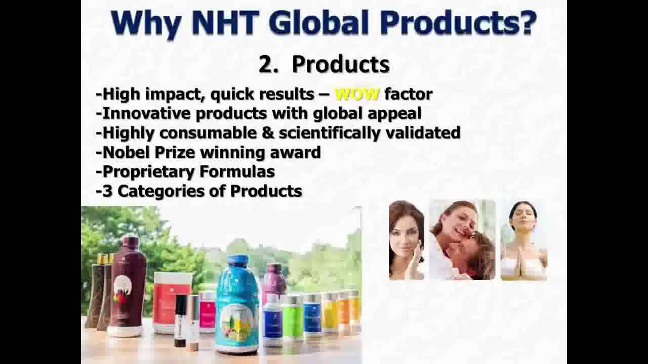 NHT Global - Part 02 - Product Overview - YouTube