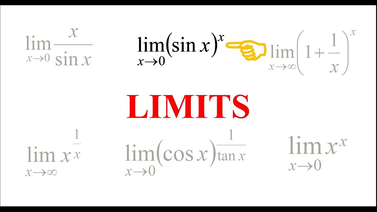 Calculus Limit For Sinx x At X 0 L Hospital s Rule YouTube