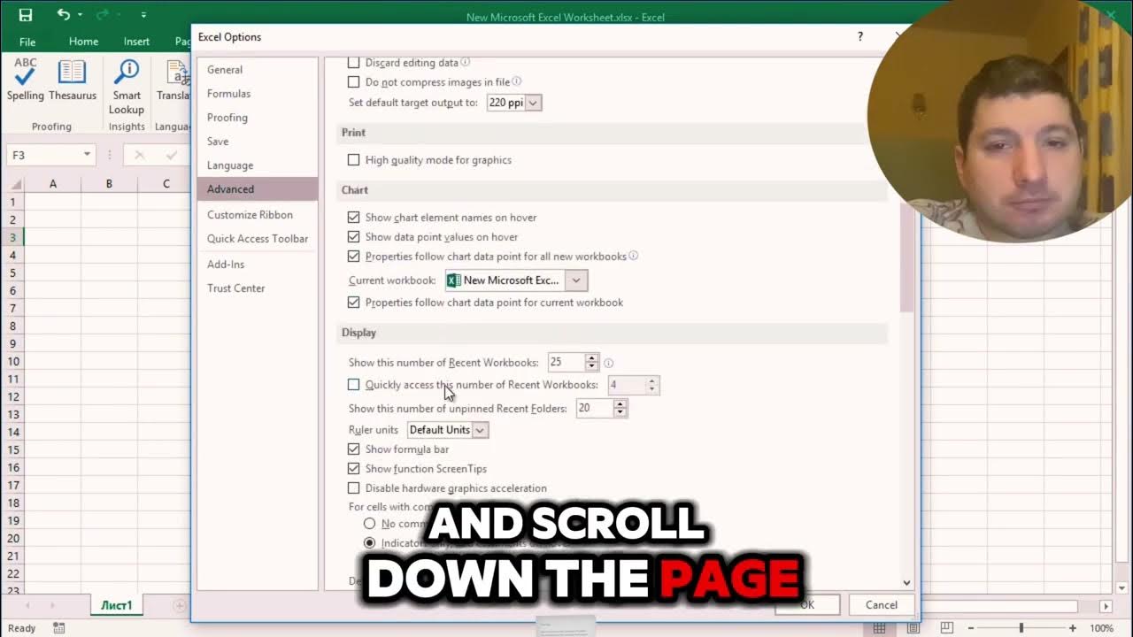 How to Fix Grayed-Out Options in Excel | Quick Solution - YouTube