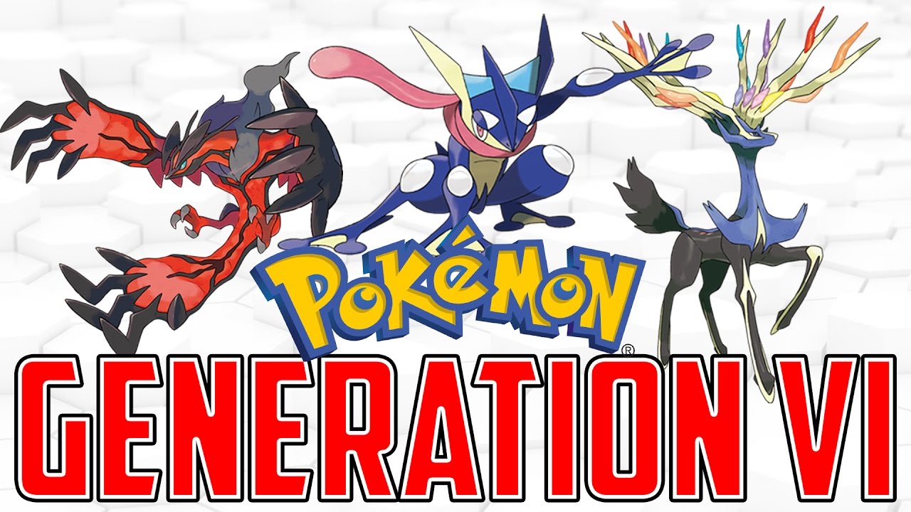 National Pokédex | All 72 Pokémon from the Kalos Region (Gen VI) - YouTube