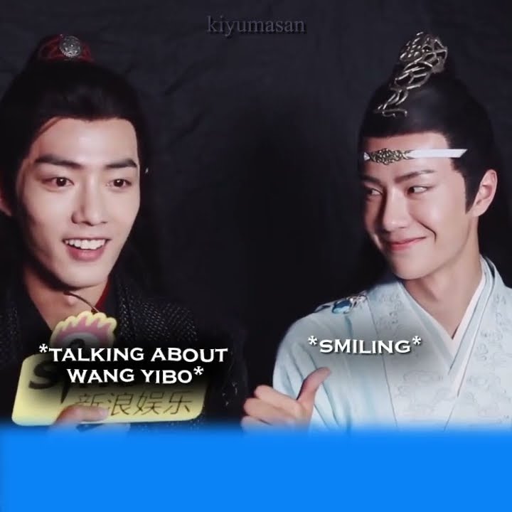 the way yibo is jealous of lan wangji, his own character...😭 - YouTube