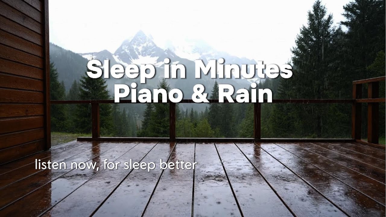 Deep Sleep Music with Rain Sounds 🌧️ | Relax, Calm Your Mind & Sleep ...