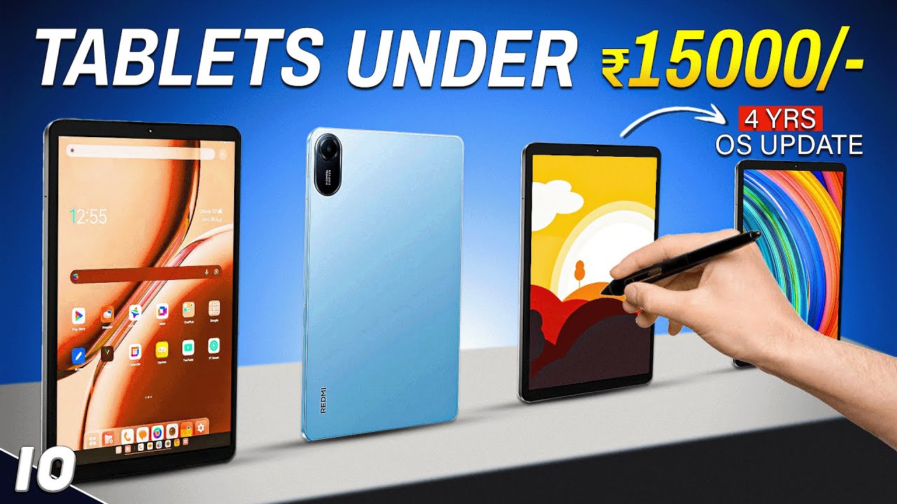Best Tablets under 15000 in 2025⚡Which One Should You Buy?⚡Best Tablet ...