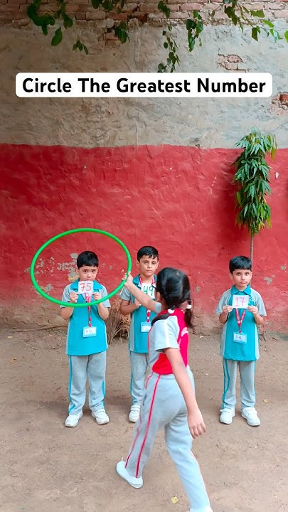 Circle the greatest number #trending #ytshorts #teacherlife #activity # ...