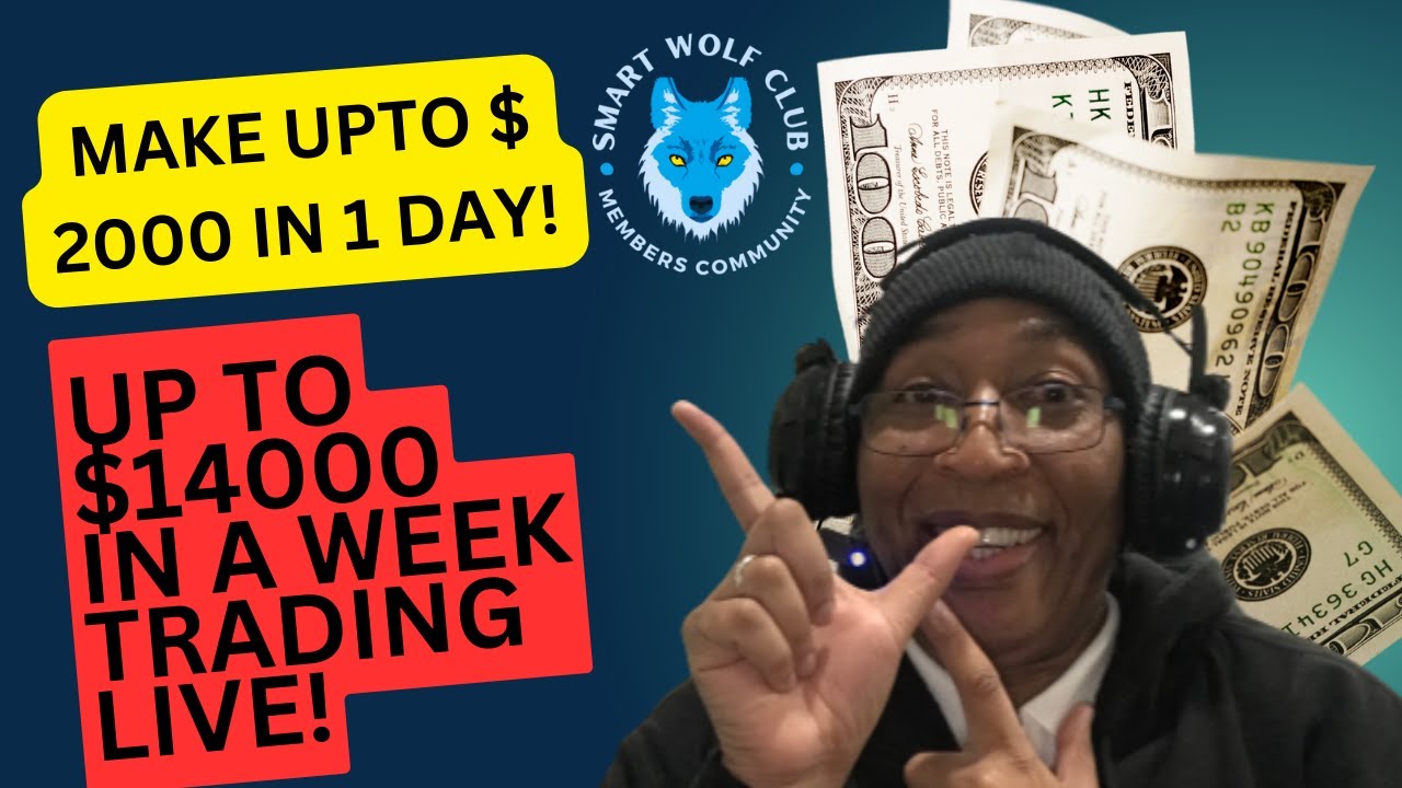 🔥 ️Up to $2000 In 1 Day!! | $14000 In 1 Week!! | Crazy Trading Strategy ...