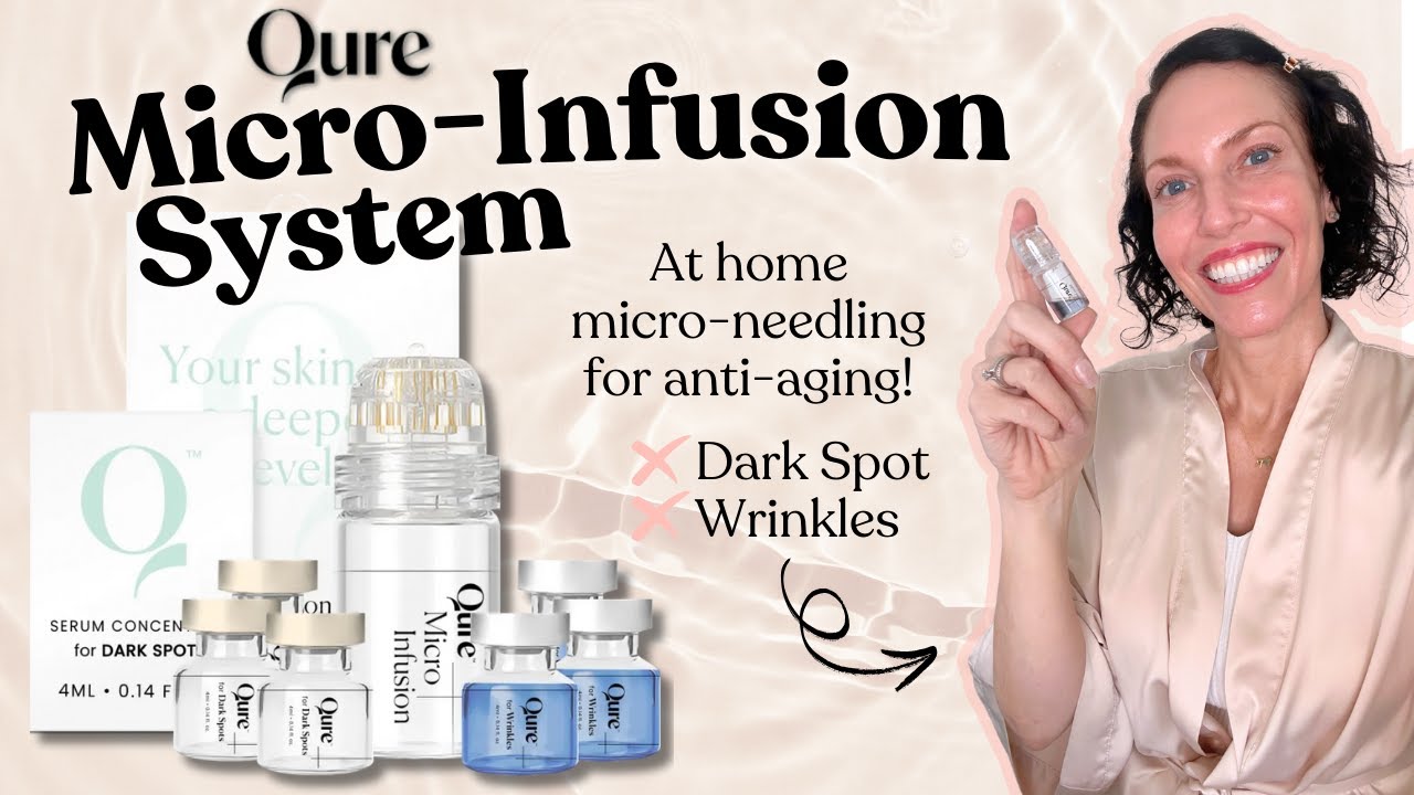 Qure Micro Infusion System! TRANSFORM Your Skincare! | Micro-needling ...